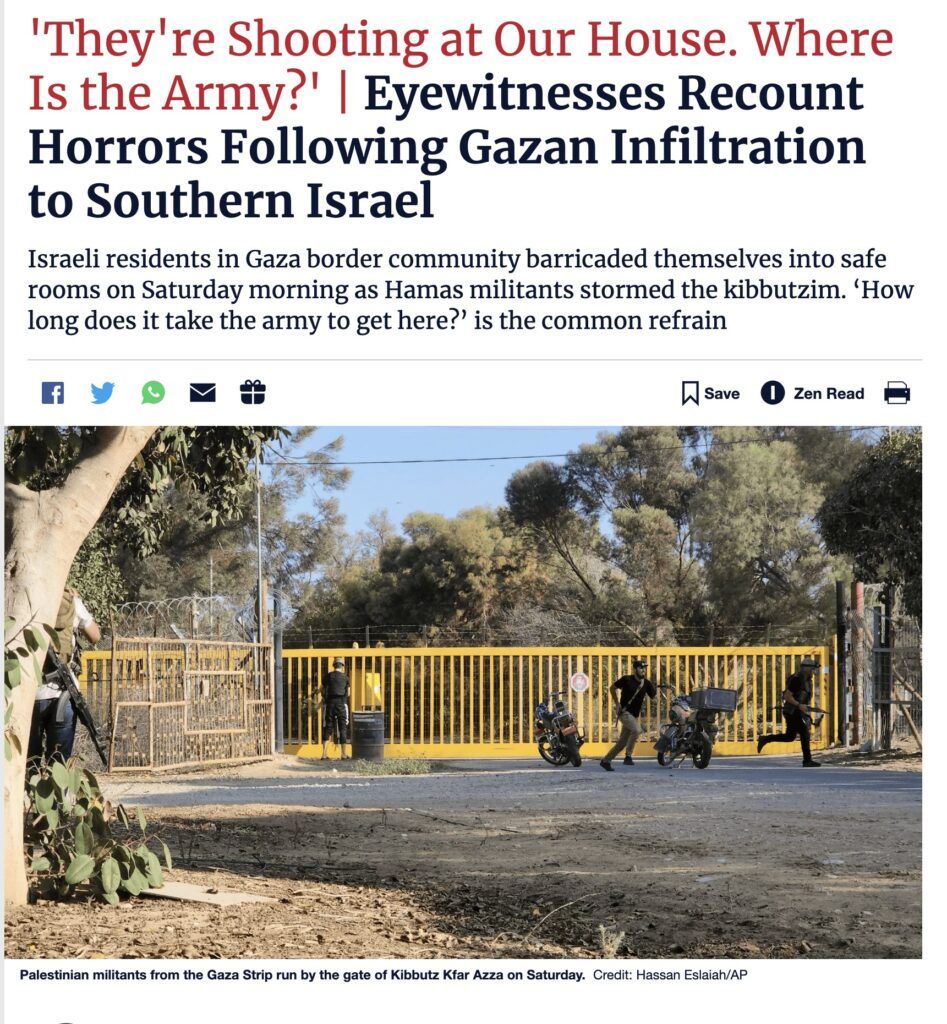 Broken Borders: AP & Reuters Pictures of Hamas Atrocities Raise Ethical ...